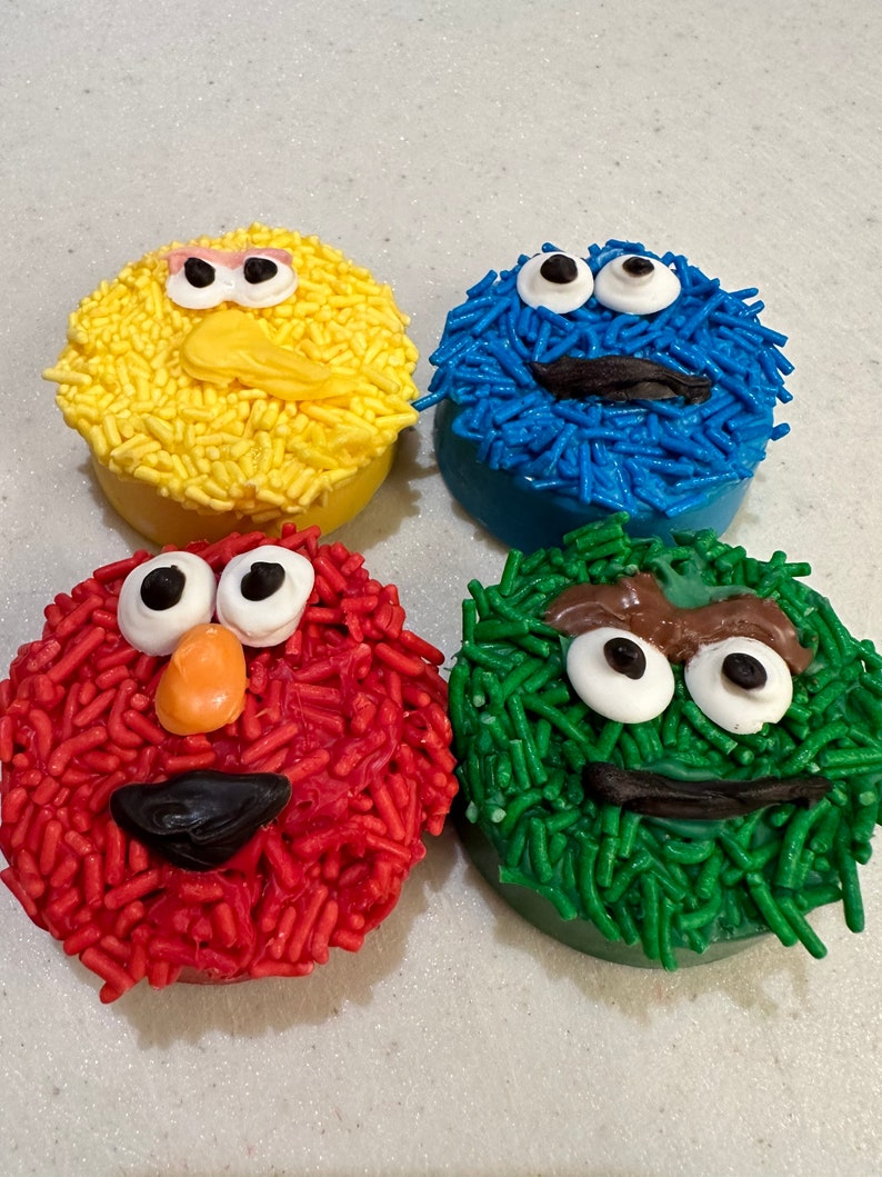 24-sesame Monster Chocolate Covered Oreos - Etsy