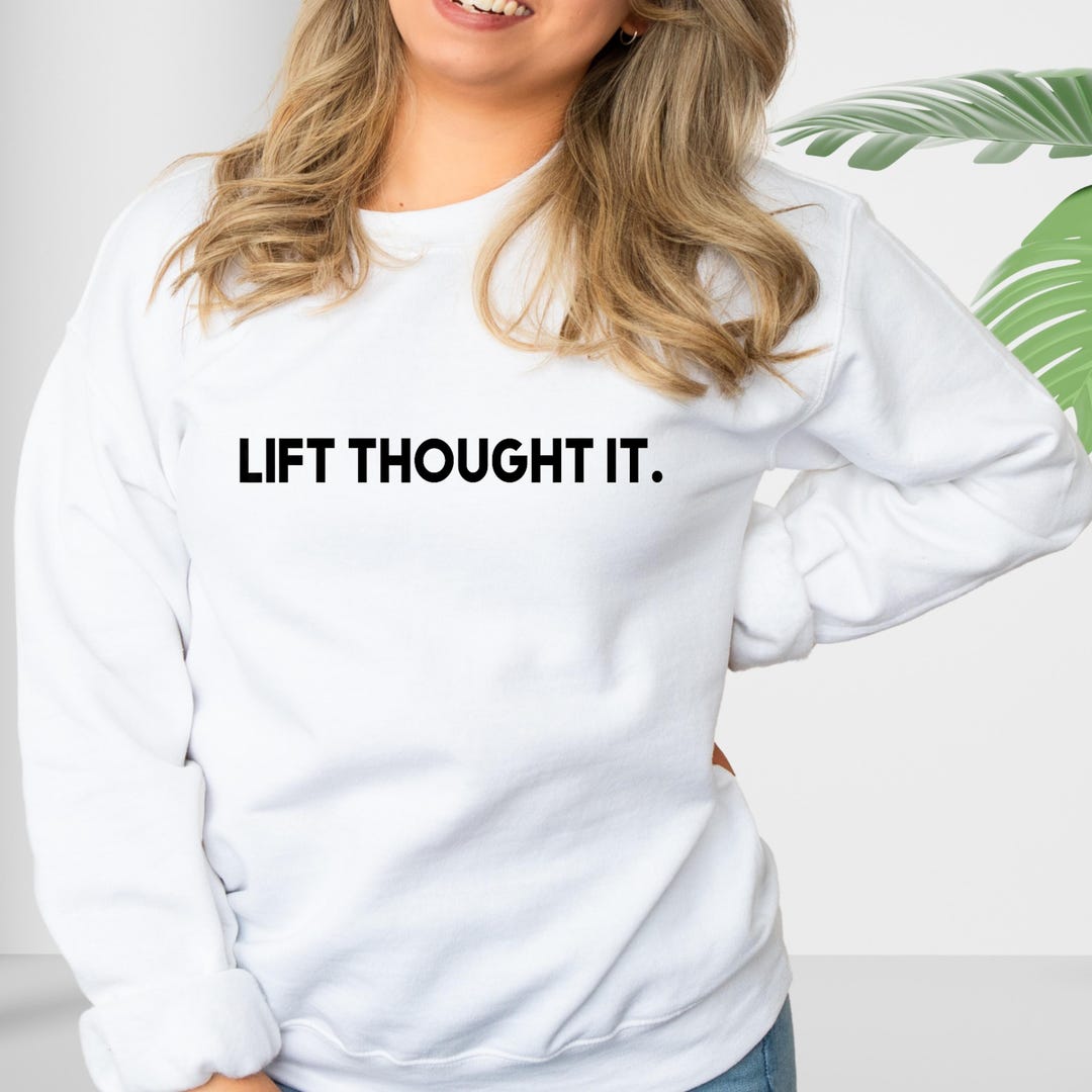 Lift Through It Shirt,inspirtional Gym Shirt, Fitness Gift,positive ...