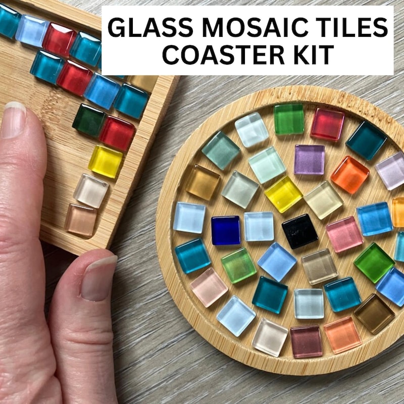 Tile Coaster Kit to Make - Etsy UK