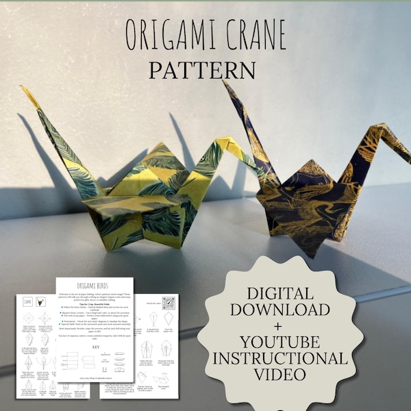 Glass Origami Birds - Etsy