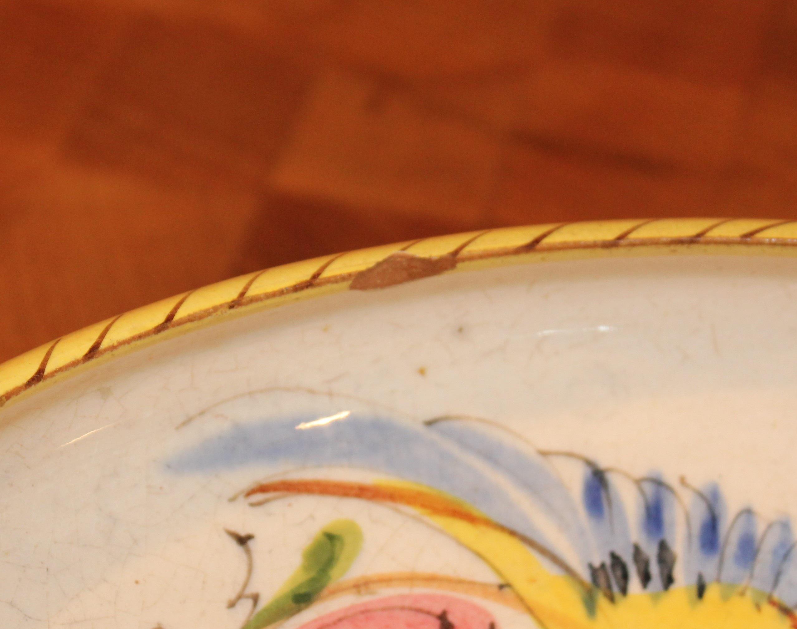 Handpainted Italian Serving Bowl - Etsy