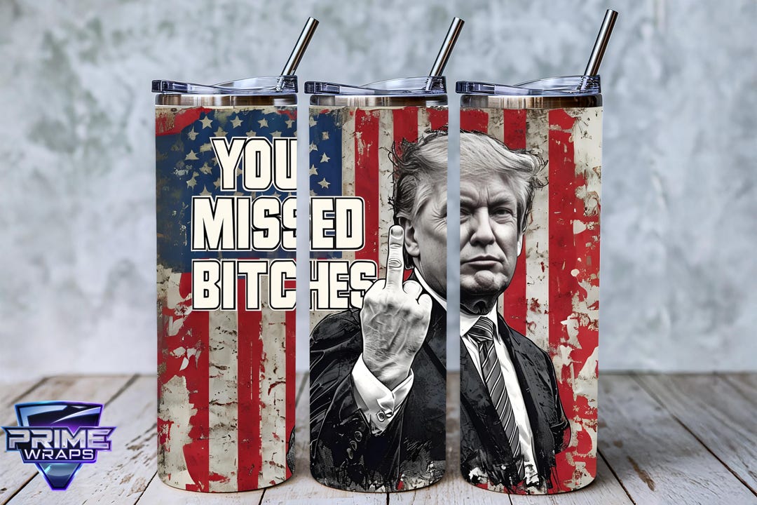 Donald Trump 2024 Tumbler Wrap: Republican Election Design (digital ...