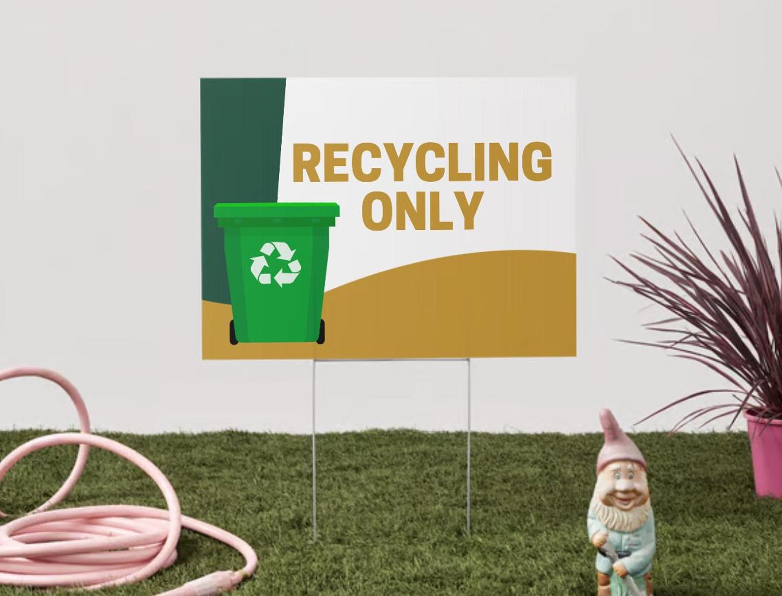 Recycle Sign Printable Recycling Sign Printable Recycle Sign Digital ...