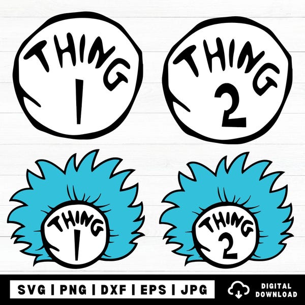 Thing 1 Logo - Etsy Australia
