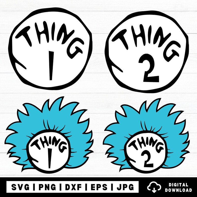 Thing 1 Logo - Etsy Australia