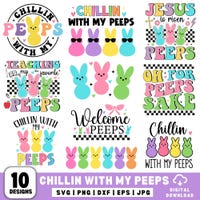 Peeps Svg - Etsy