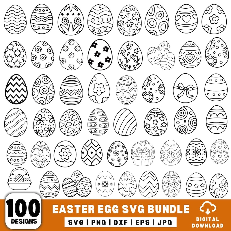 Easter Art Vector - Etsy UK