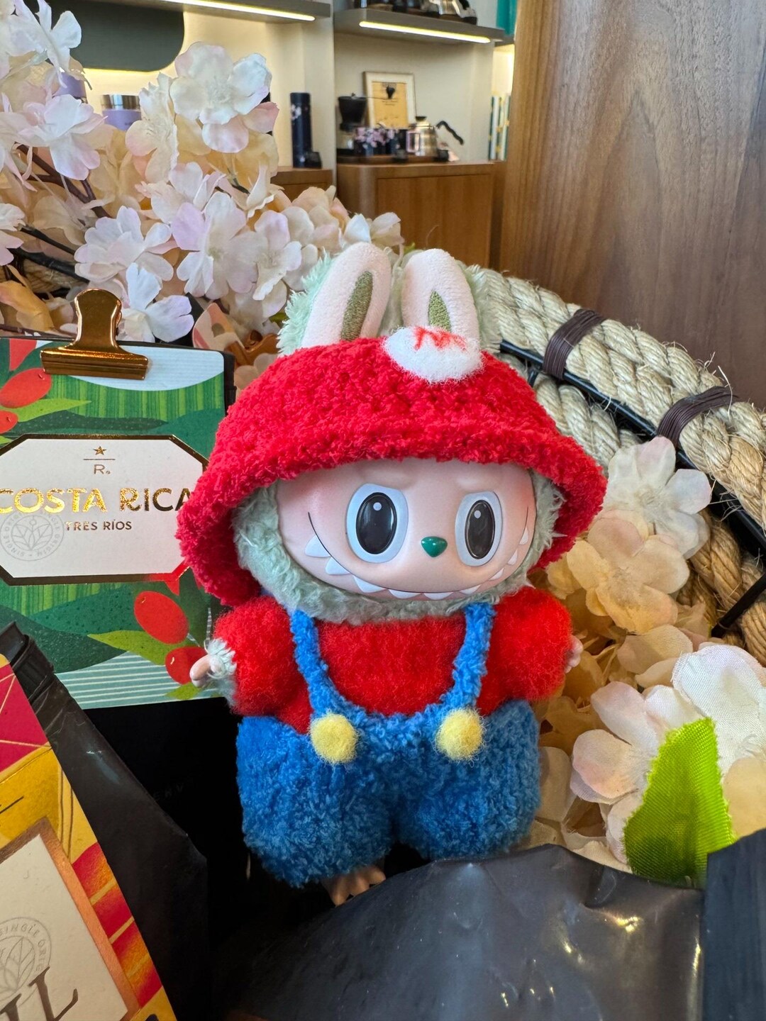 Labubu Super Mario Crochet Clothes, Handmade Doll Clothes ...