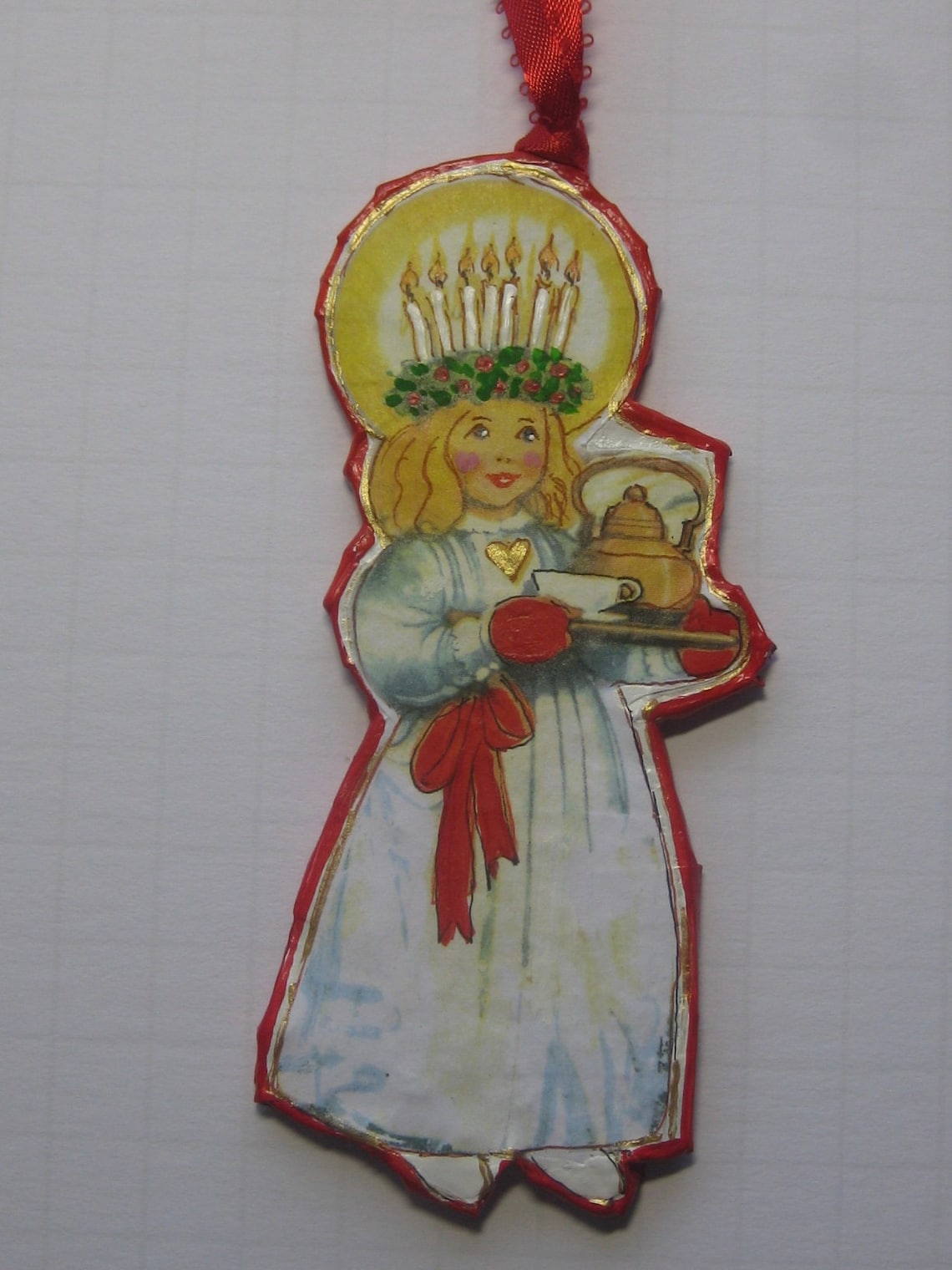 Swedish Santa Lucia Swedish Celebration Handmade - Etsy