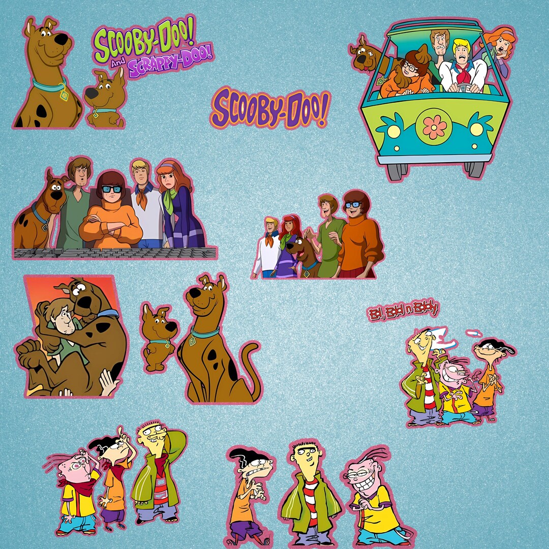 90s Cartoon Network Digital Sticker Pack | Nostalgic Retro Stickers ...