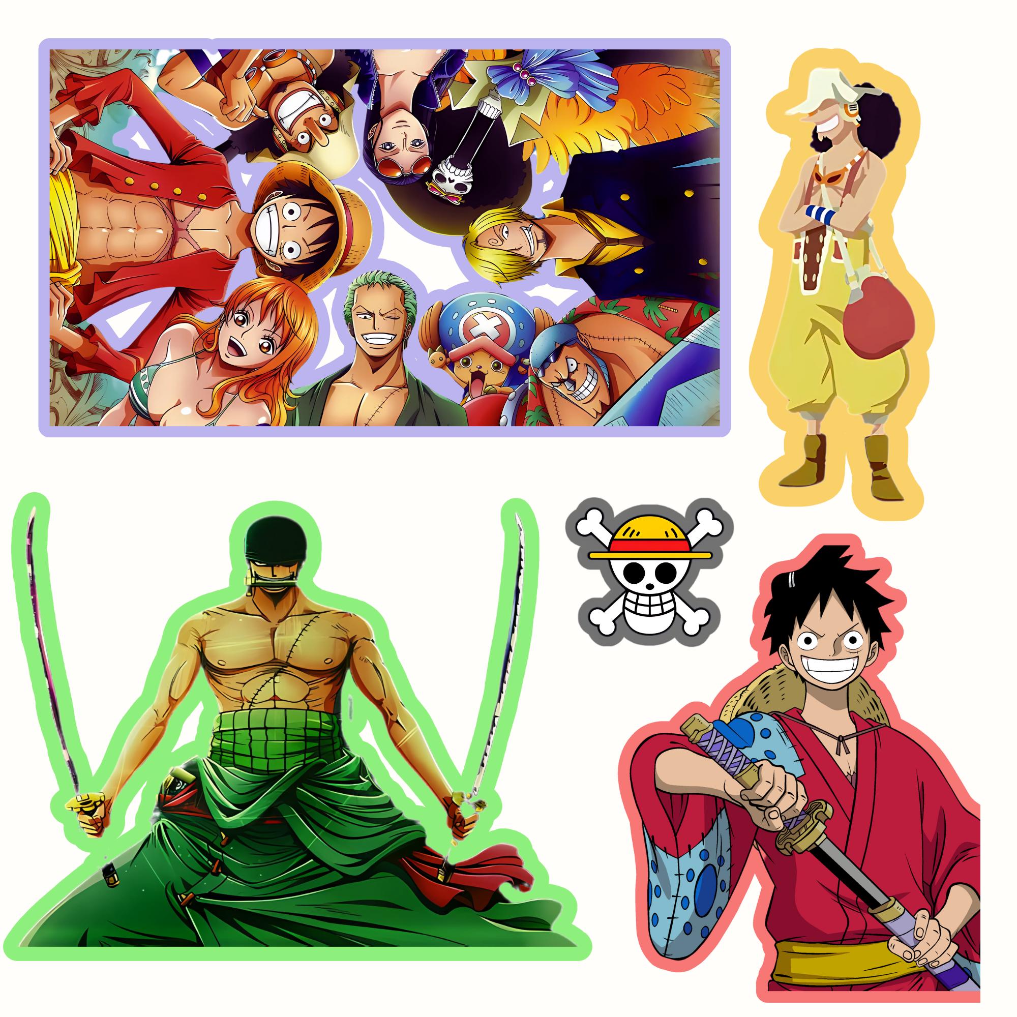 Anime Sticker PNG Pack, Anime Clipart Bundle, Anime SVG & PNG Stickers ...