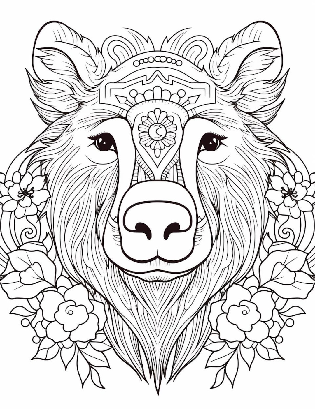 Capybara Zen: Mandala Coloring Book With Adorable Capybara Designs - Etsy