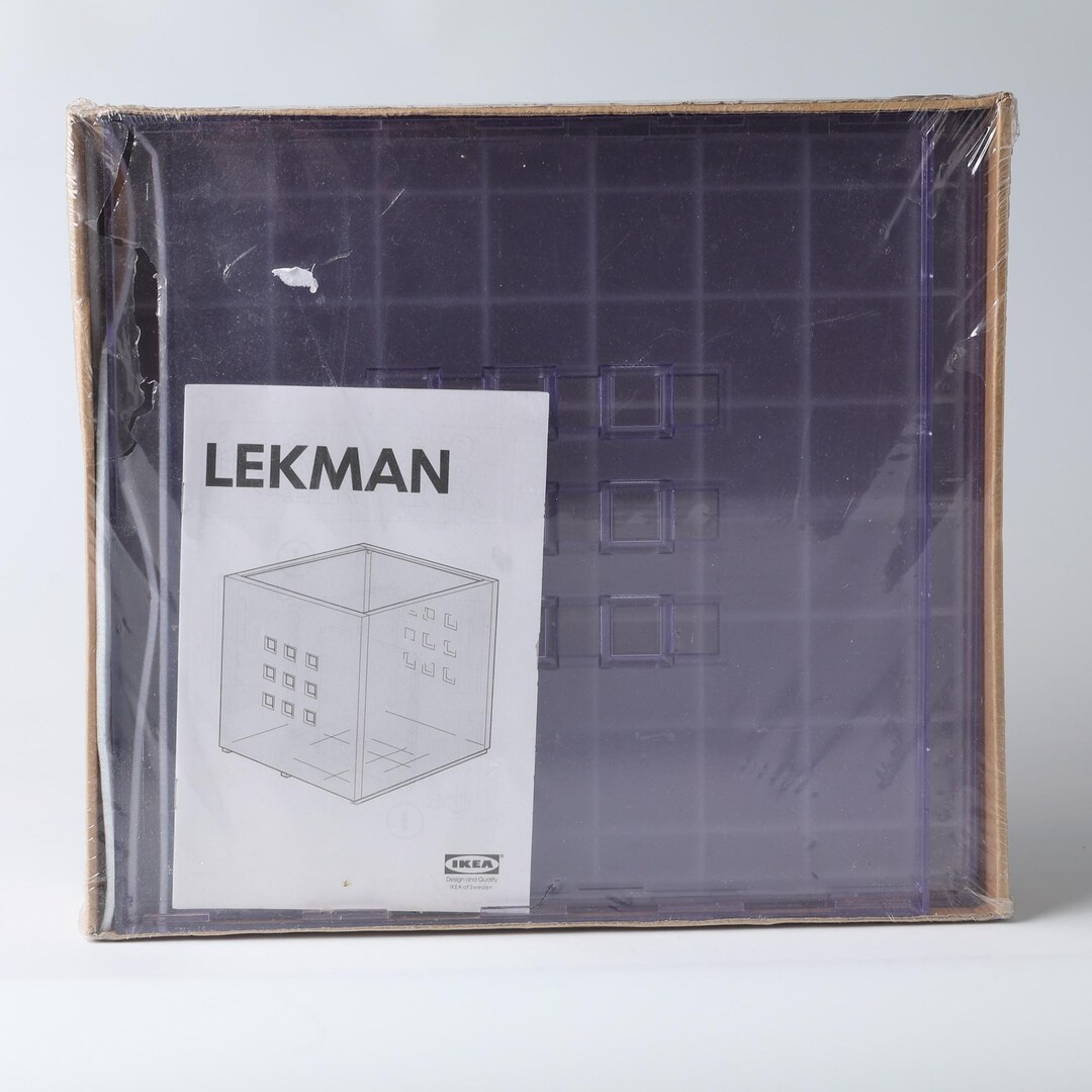 Ikea Lekman Plastic Storage Organizer Box - Etsy
