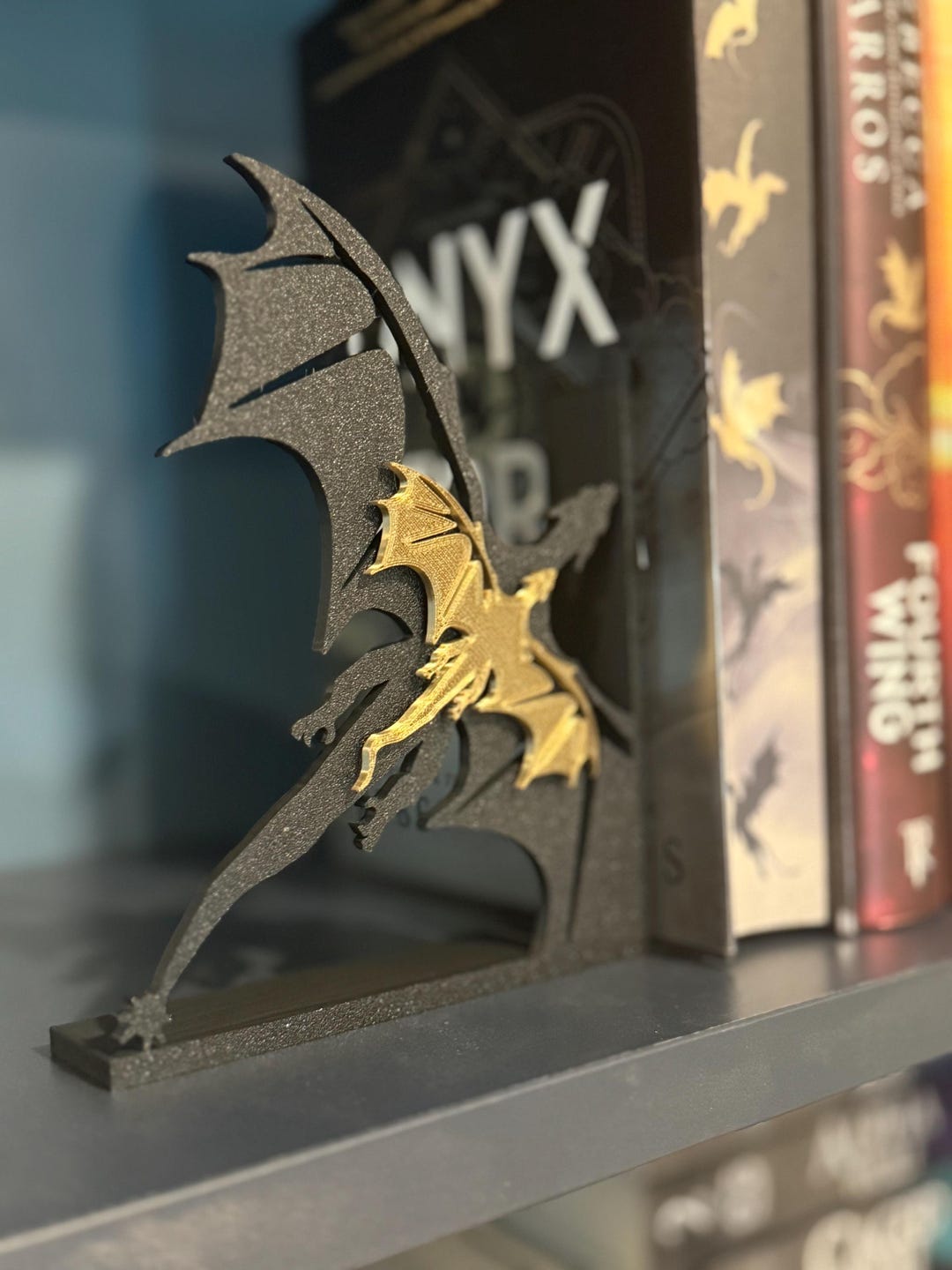 New Design** Fourth Wing Inspired Bookend. Be Careful… If You Get Too ...