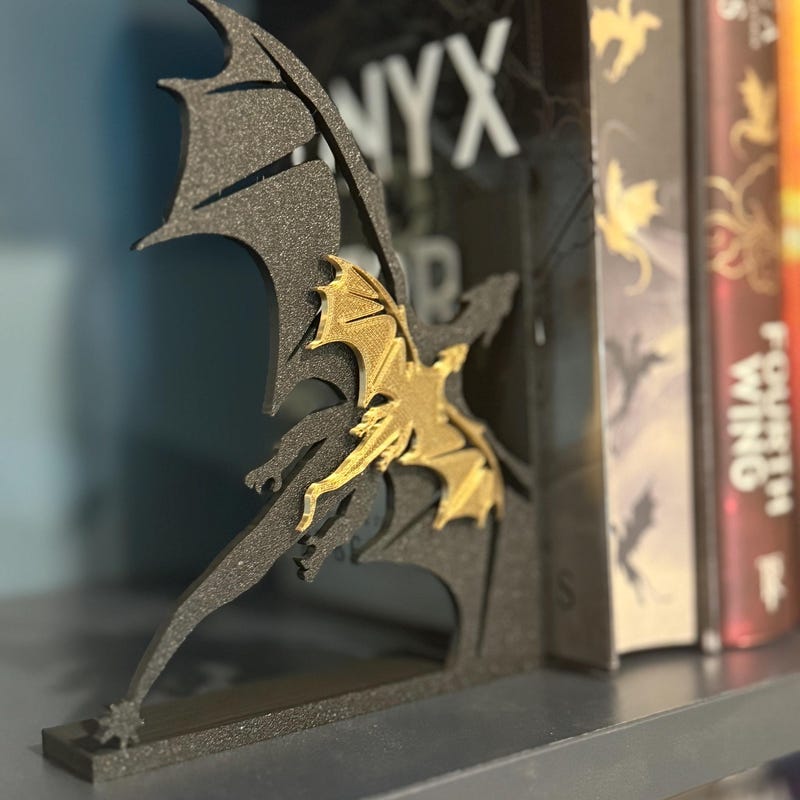 Dragon Bookends - Etsy