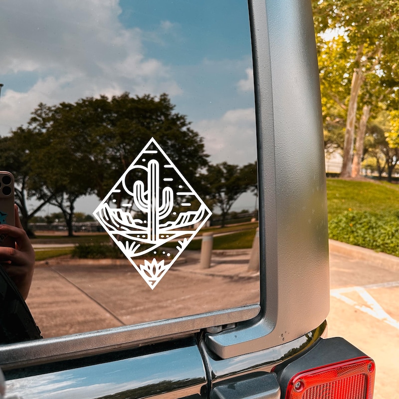 Cactus Decal - Etsy