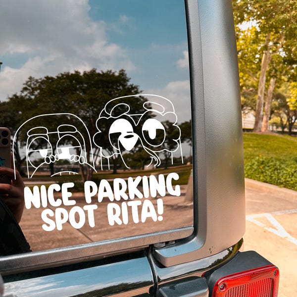 Nice Parking Spot Rita - Etsy