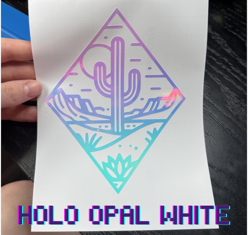 Vinyl Car Decal | Cactus Desert Sunset Landscape | Western Boho Window ...