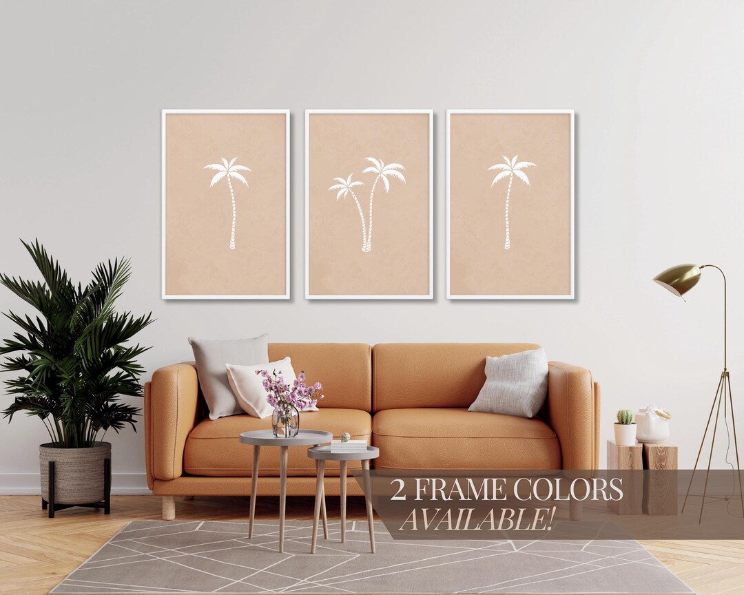 Minimalist Coastal Wall Art for Vacation Beach House Artwork Simplistic ...