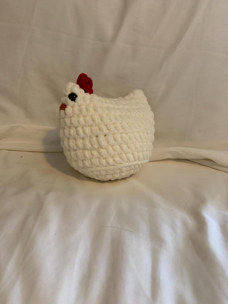 Crochet Chicken Plush Amigurumi - Etsy