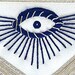 Master Mason With Embroidered Border Masonic Apron - [blue & White] - Etsy