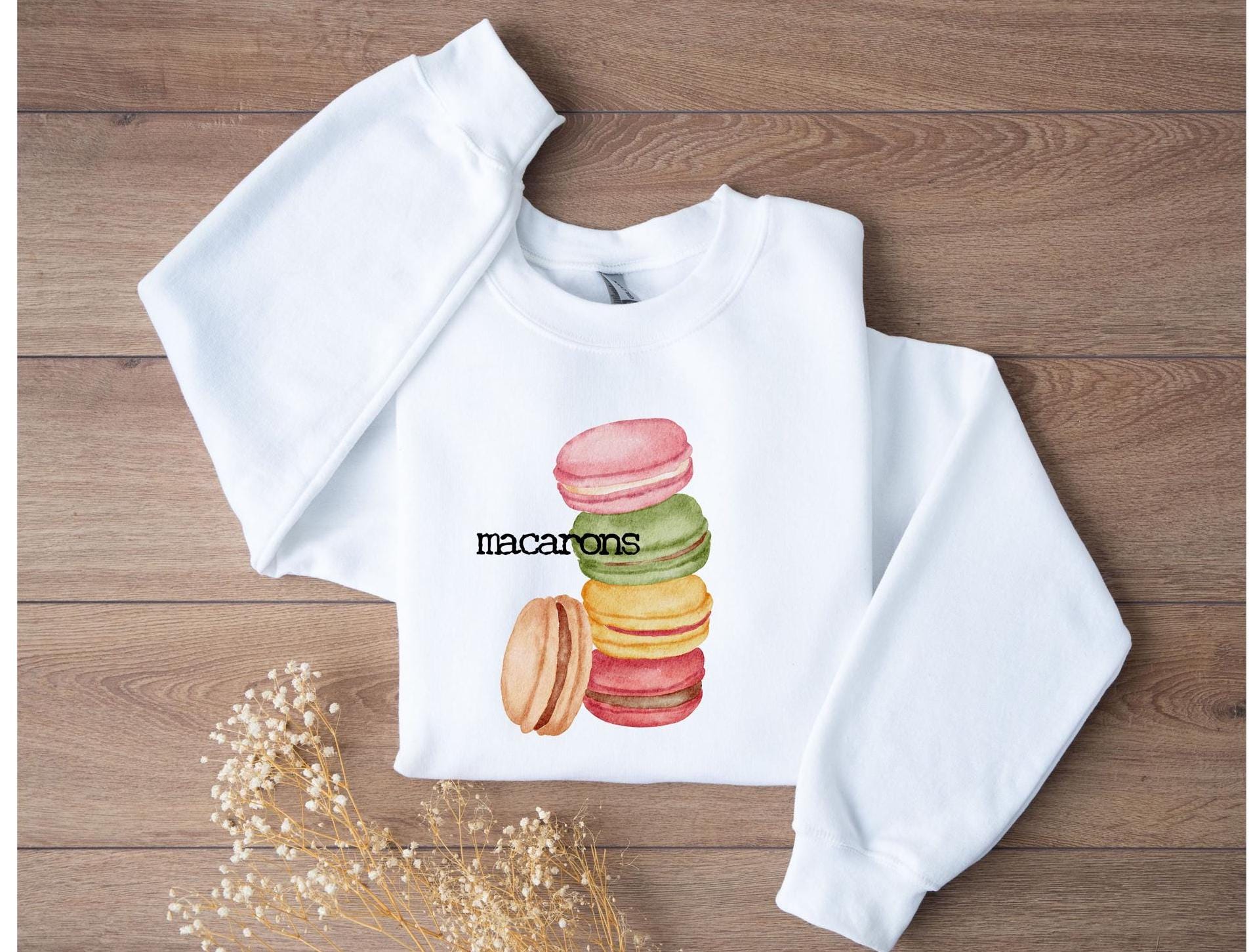 Macaron Shirt Cottagecore Aesthetic Dessert Tshirt Macaron Dealer ...