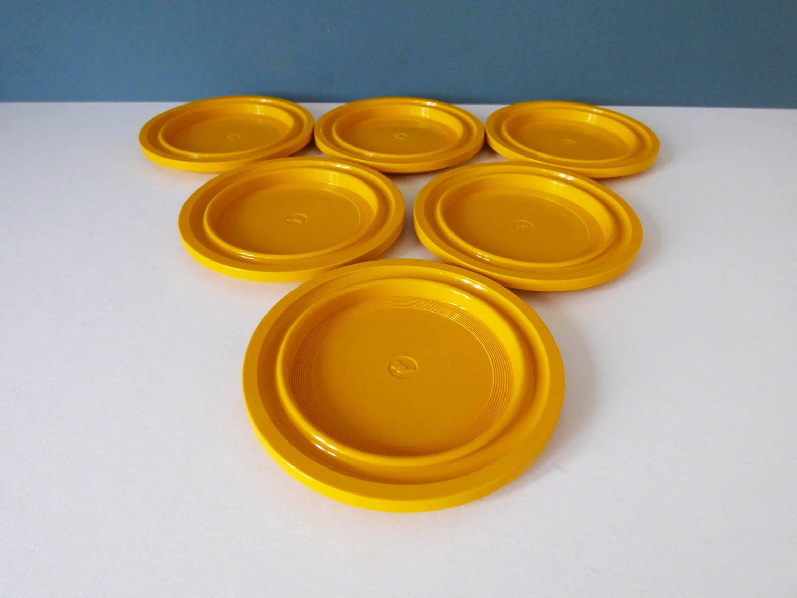 1970's original Plastic coasters fromItaly