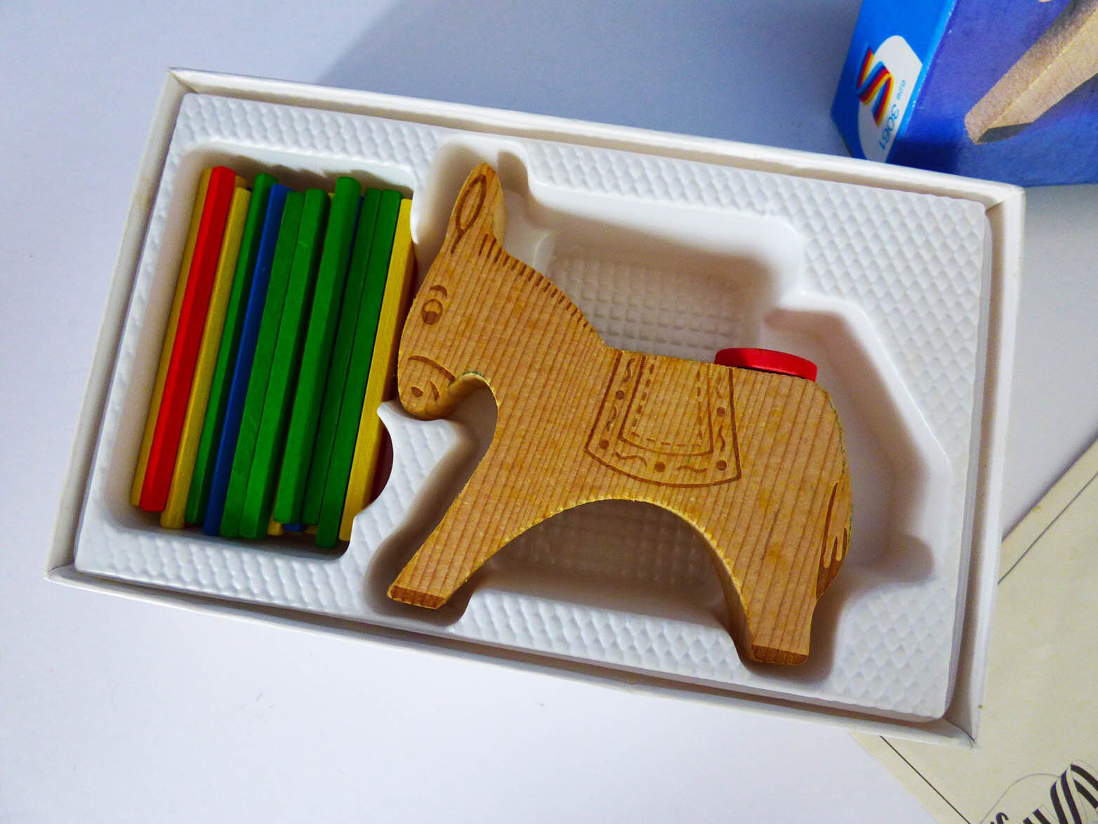 Vintage Packesel Balancing Donkey Game