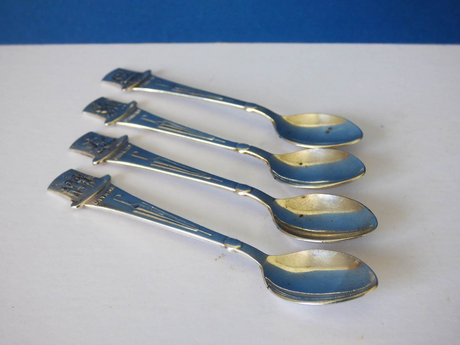 Danish Spoons Hans Chrsitian Andersen Silver plate