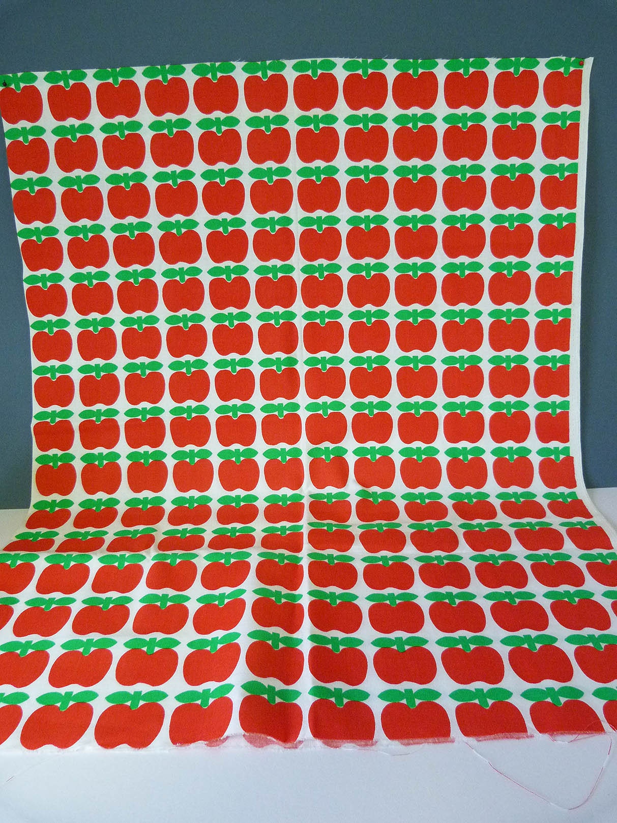 Vintage 1970's apple fabric from Denmark.