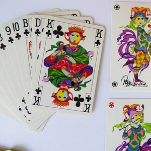 Bjorn Wiinblad Bridge Playing Cards Unused Sealed Platnik Austria Irma ...