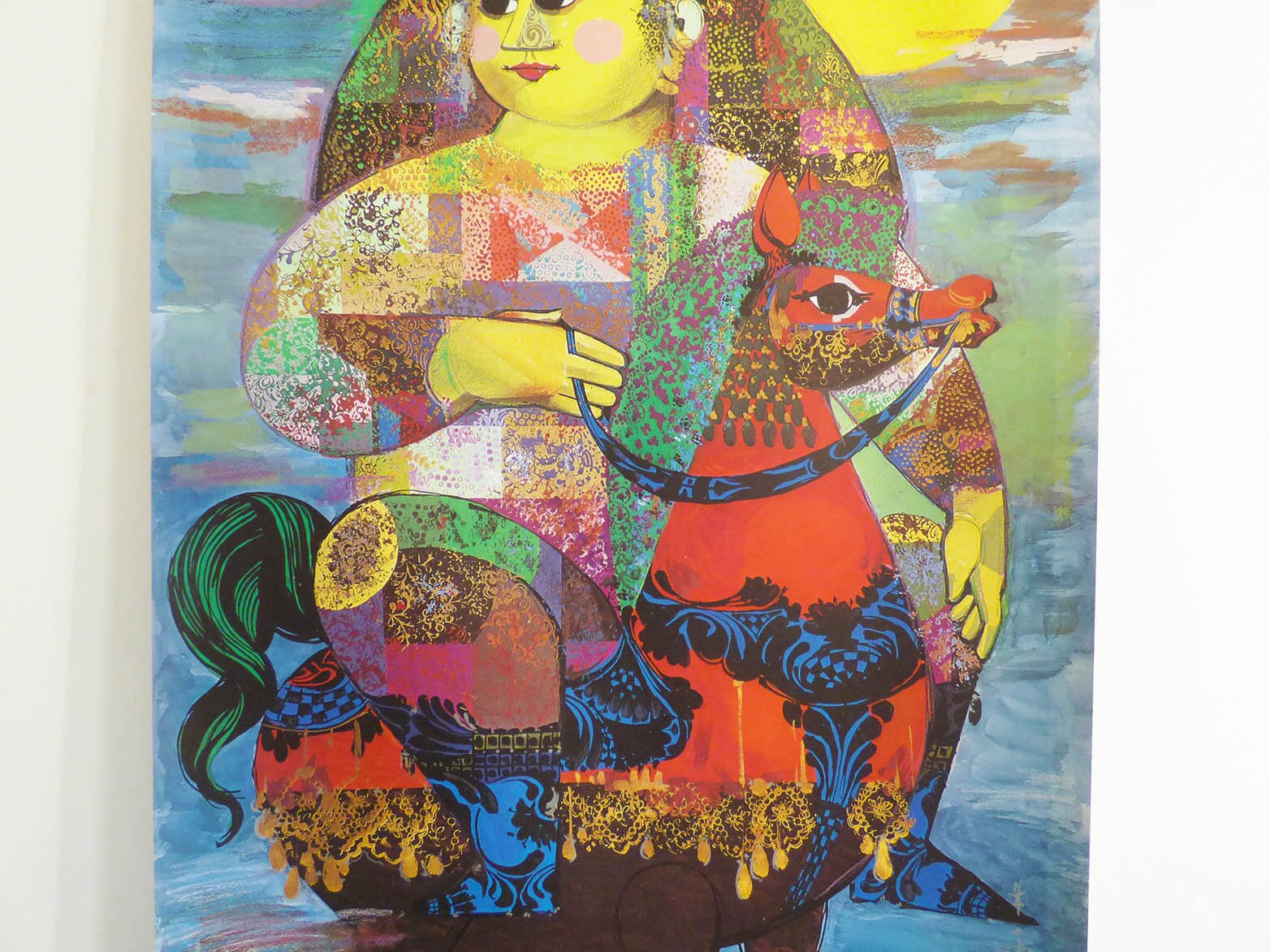Bjorn Wiinblad print poster original 1001 Nats Arabian Nights