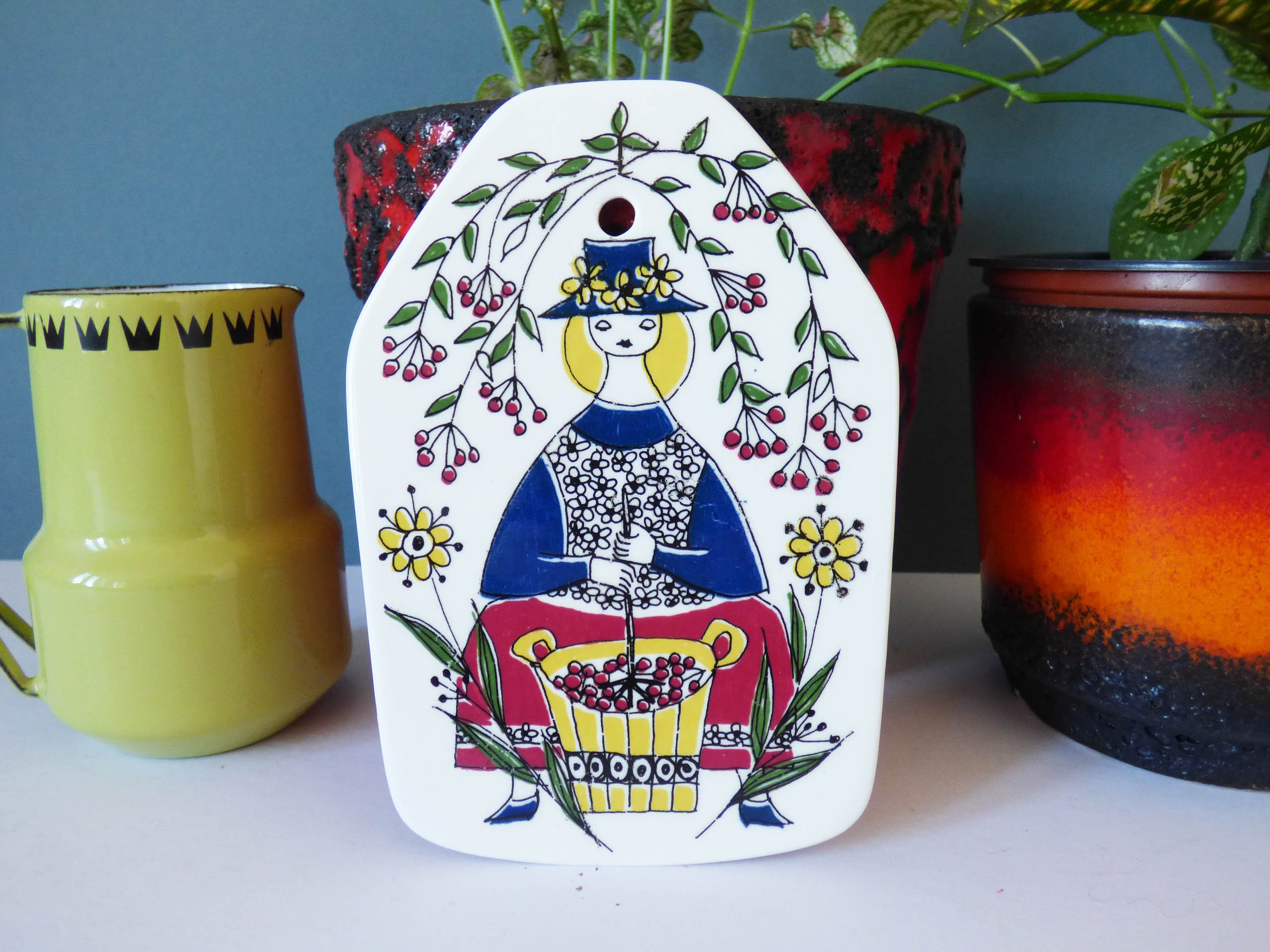 Figgjo Flint butter plaque from Norway