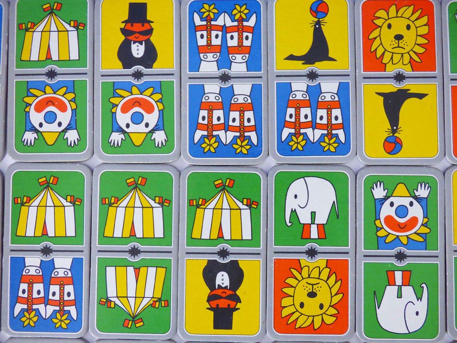 Vintage Dick Bruna Circus Domino's