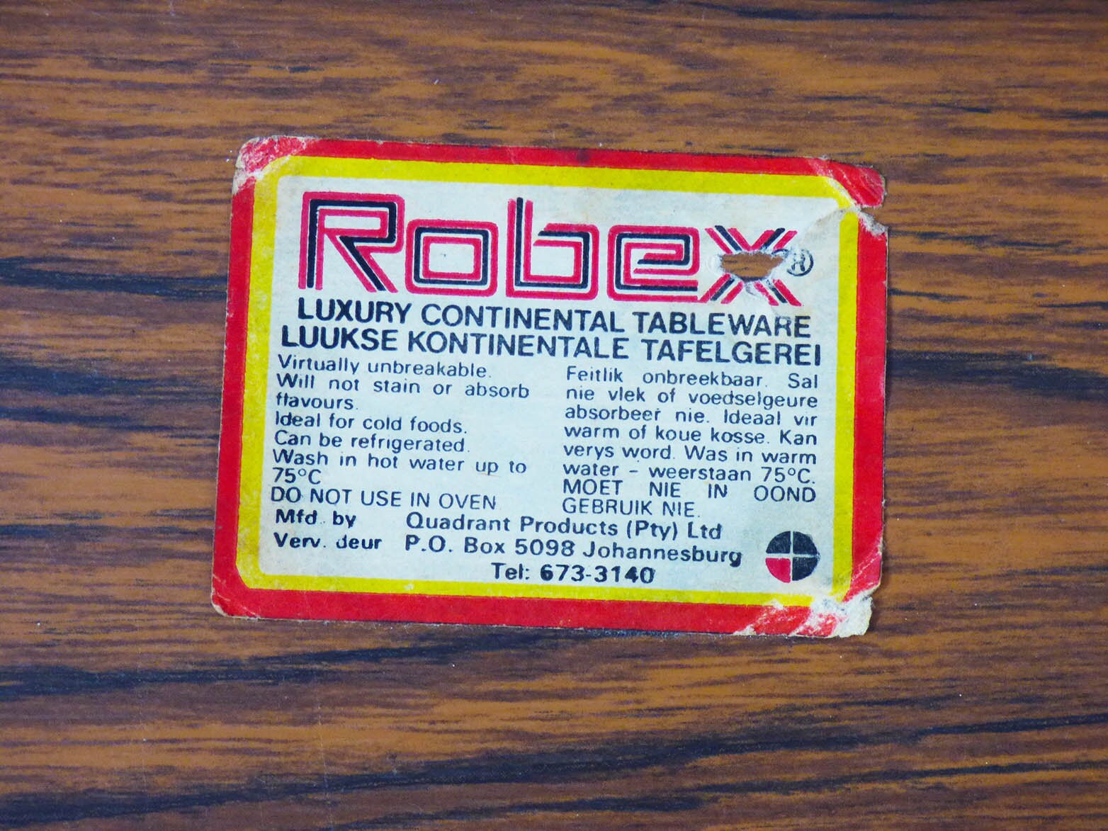 1970's Robex platter dish