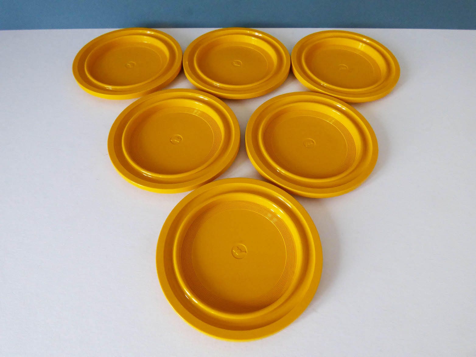 1970's original Plastic coasters fromItaly