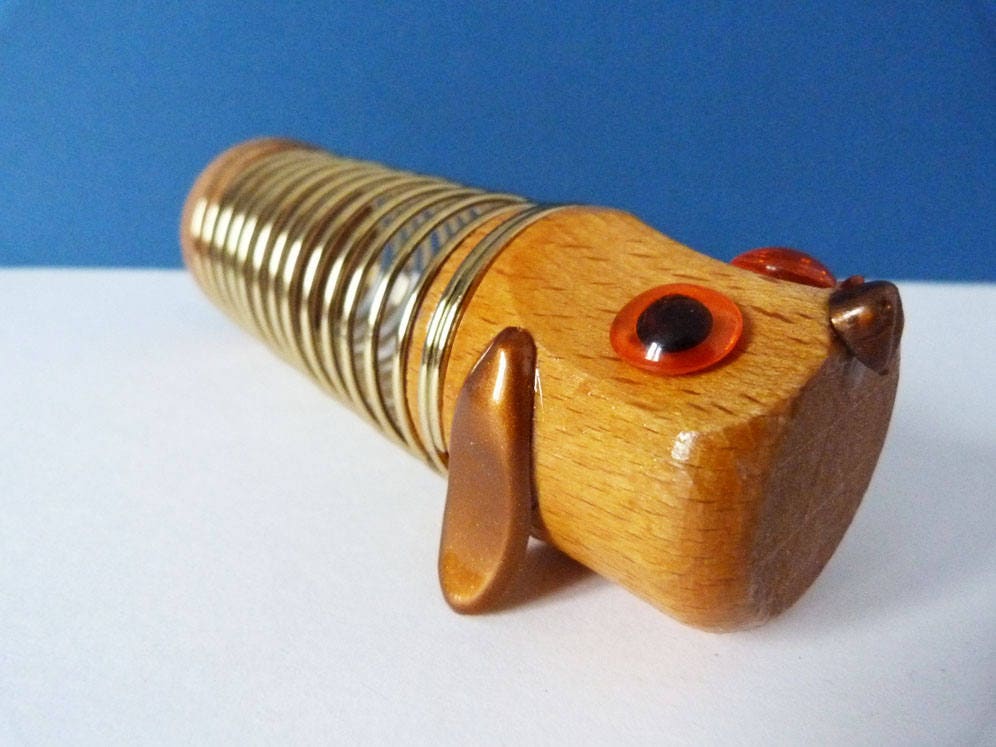 Letter hound vintage dog letter rack