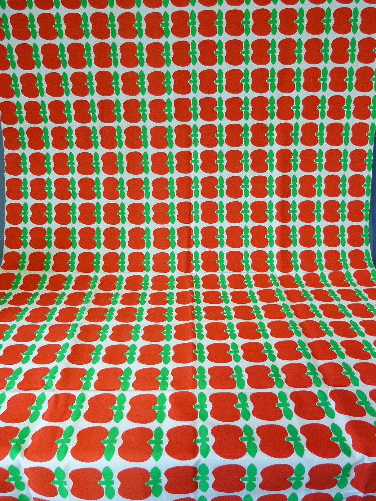 Vintage 1970's apple fabric from Denmark.