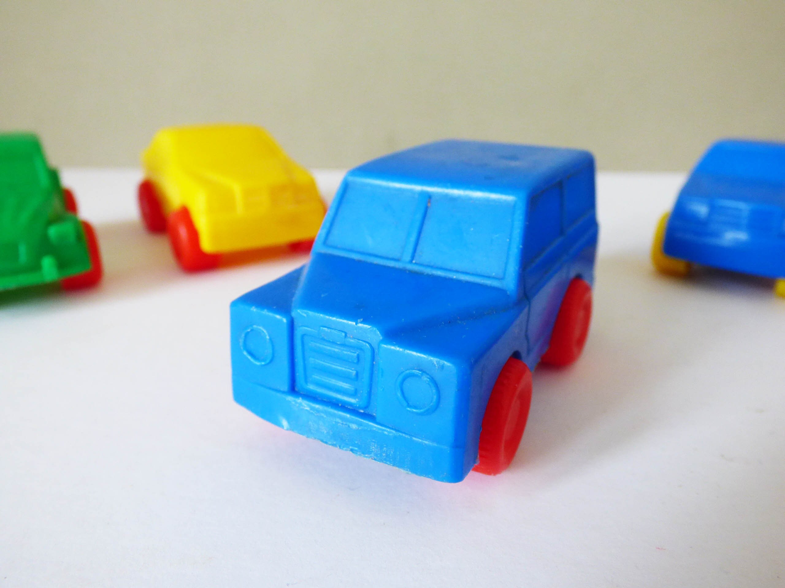 Plastic cars 1980s from Denmark HP Plast DK Hobro