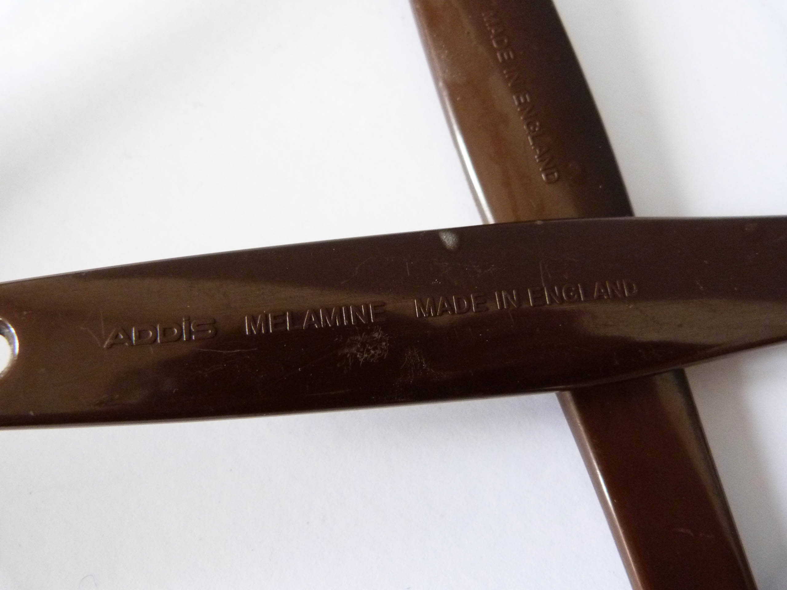 Addis kitchen utensils ladle, fork and spoon.