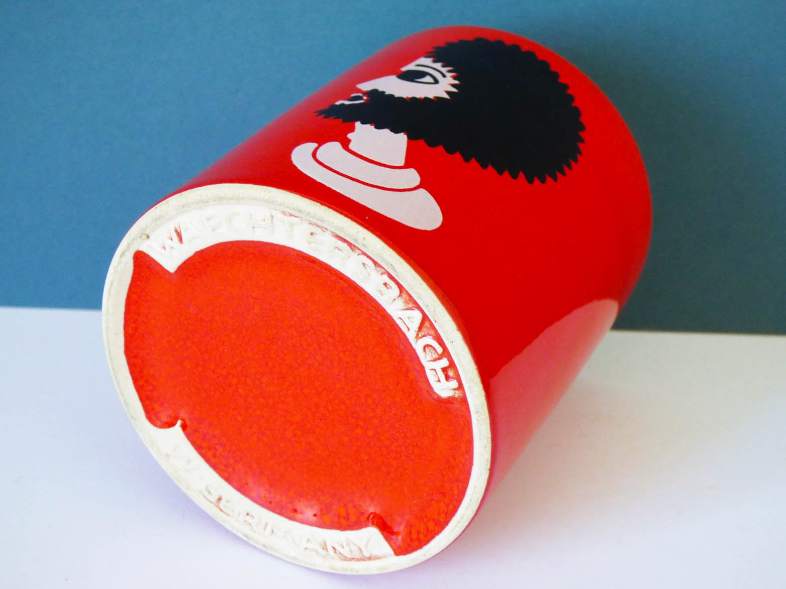 Vintage Waechtersbach ceramic beaker / pen pot