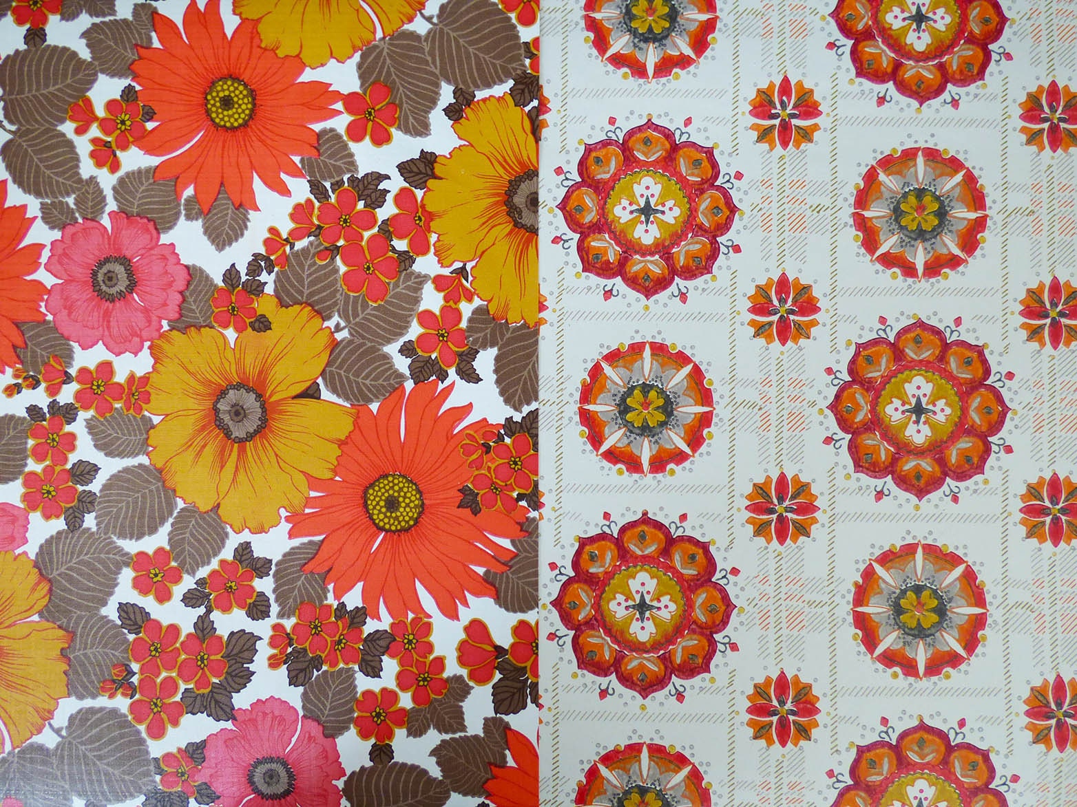 Wallpaper sample pack A3 Vintage Retro 10 sheets