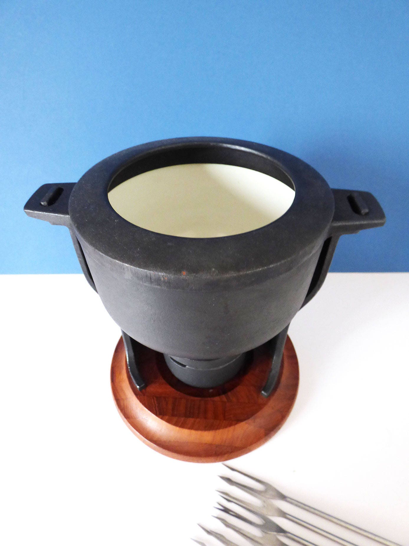 Digsmed Vintage Fondue pot super modernist Danish