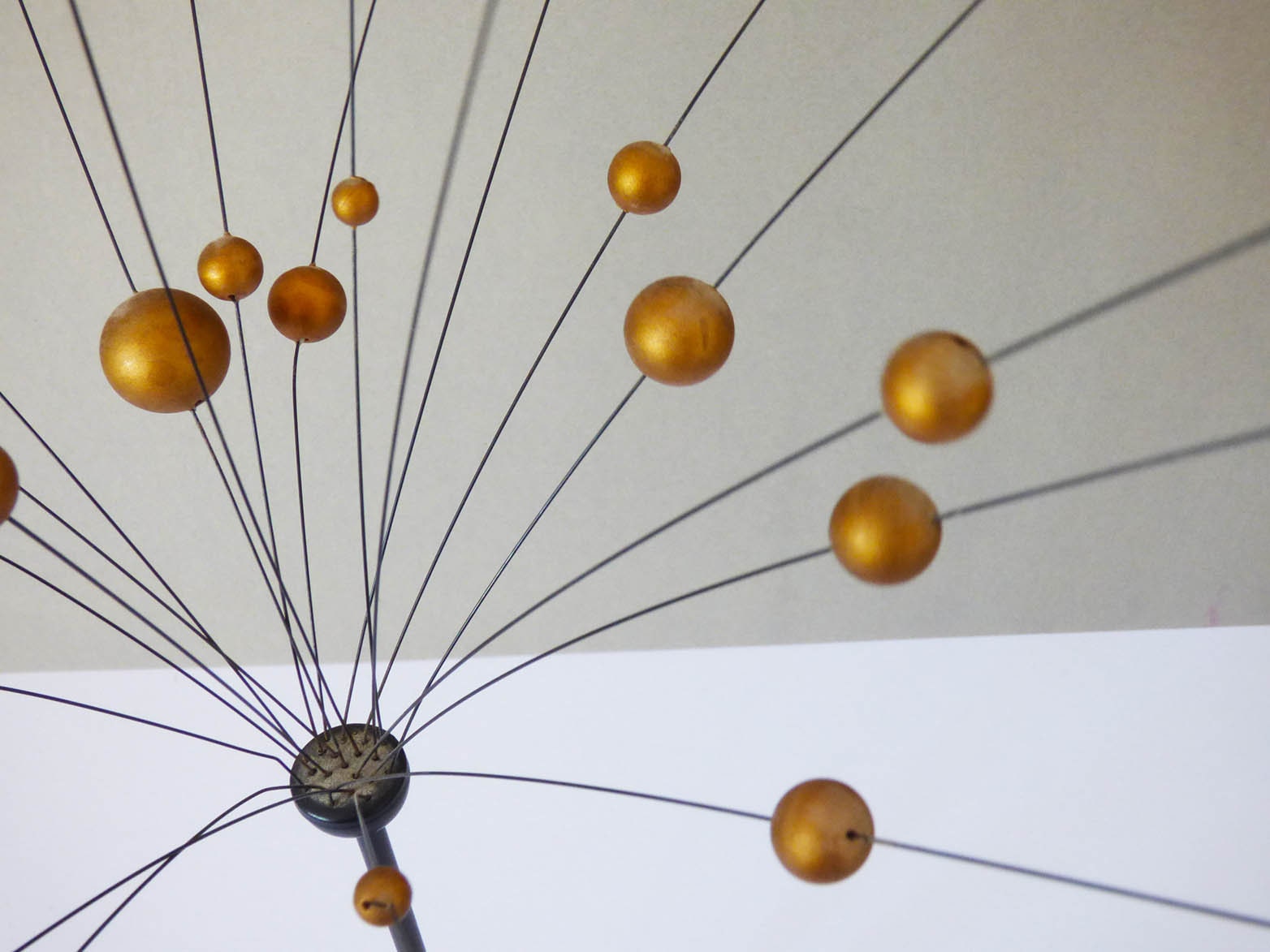 Laurids Lonborg Atomic balls kinetic Sculpture1960's