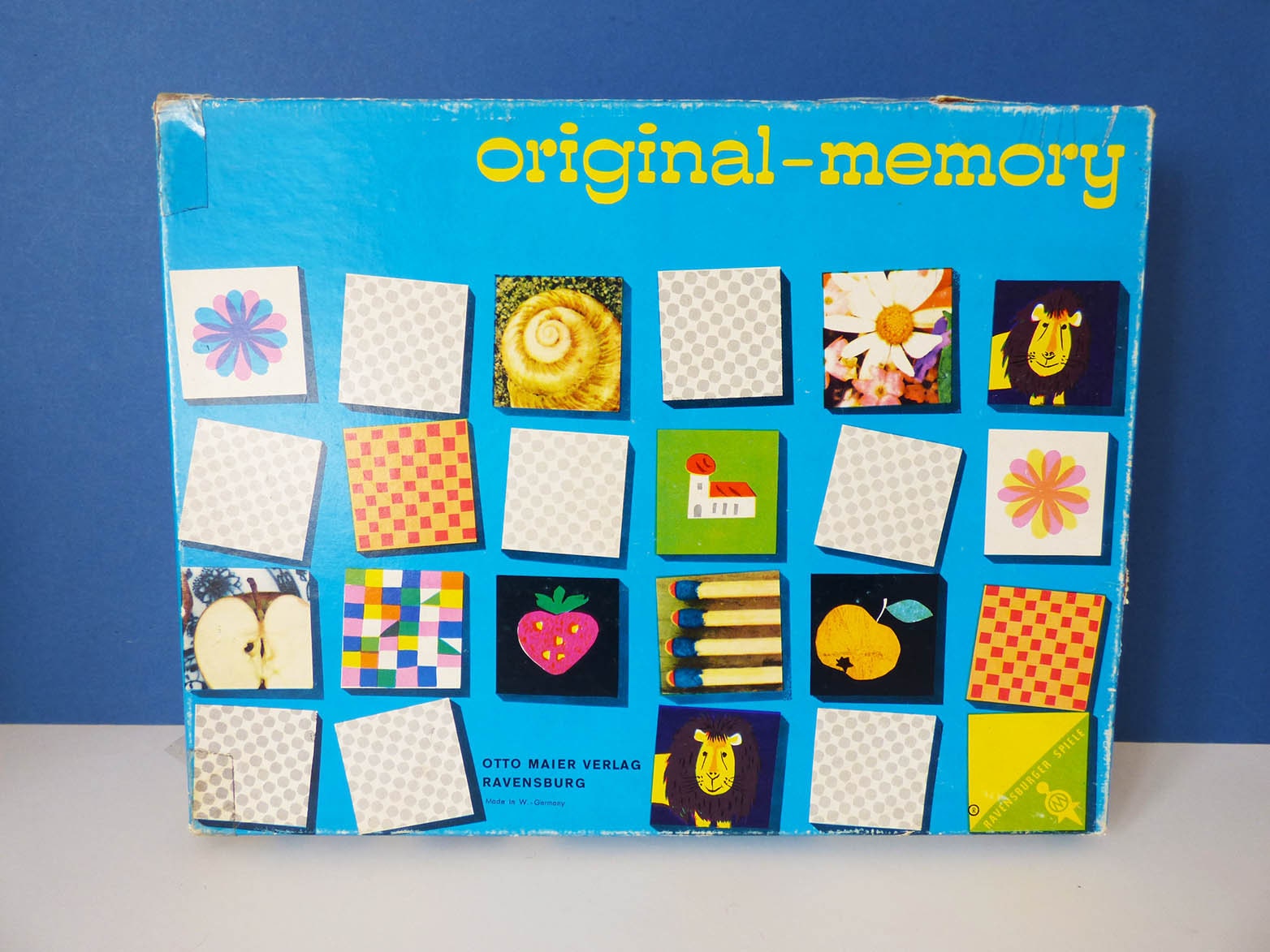 Memory game complete Ravensburger Otto Maier 1960s