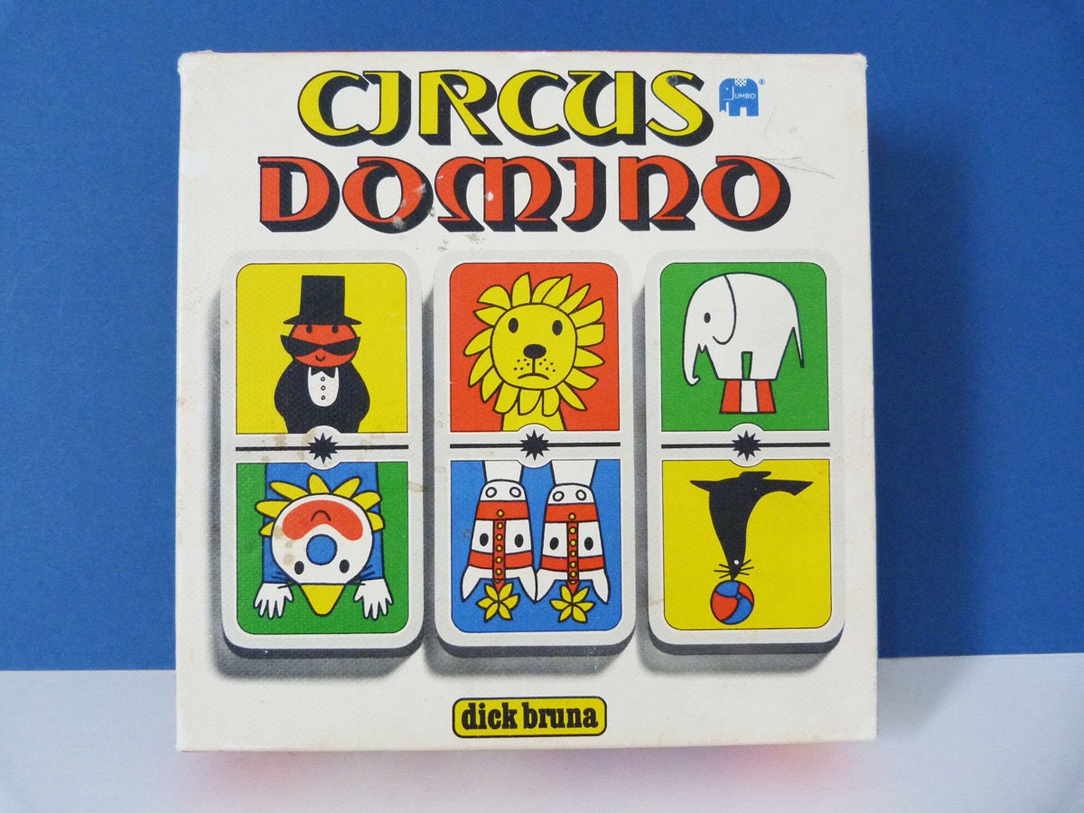 Vintage Dick Bruna Circus Domino's