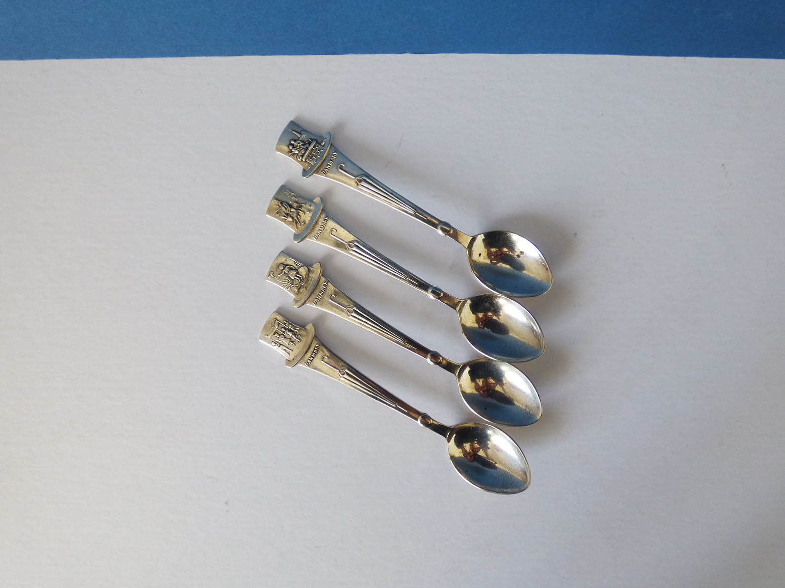 Danish Spoons Hans Chrsitian Andersen Silver plate