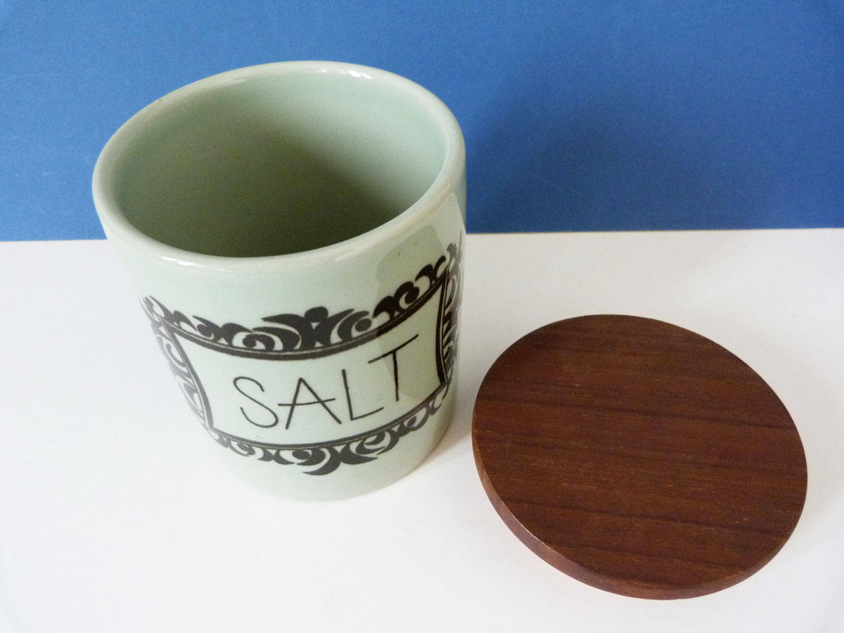 Rorstrand Kulinar Sweden salt storage jar vintage scandinavian