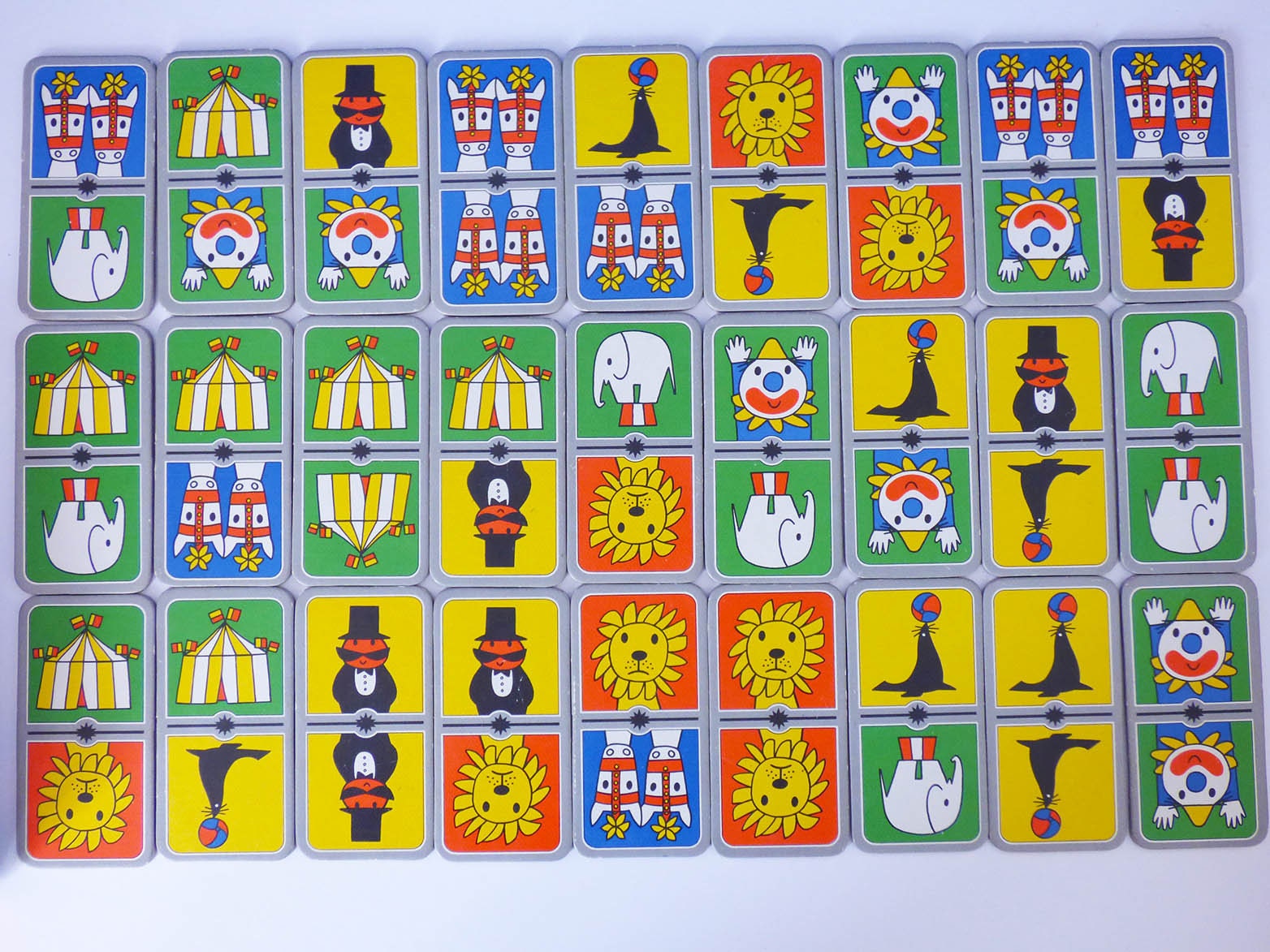 Vintage Dick Bruna Circus Domino's