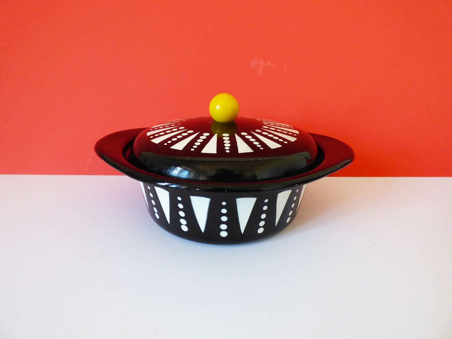 Vintage Enamel serving dish